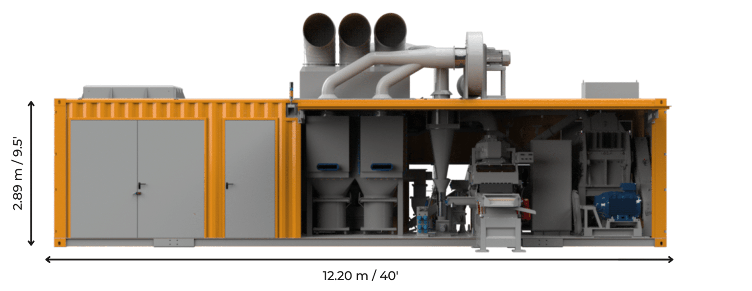 Complete turnkey recycling line - BOX systems | MTB Recycling